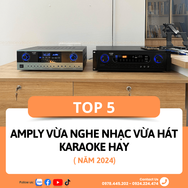 TOP 5 AMPLY VỪA NGHE NHẠC VỪA HÁT KARAOKE HAY (MỚI 2025)